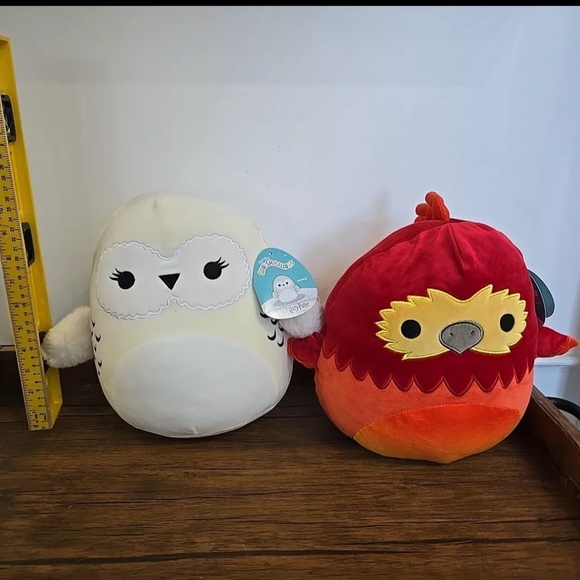 Squishmallows | Toys | New 8 Fawkes Phoenix Squishmallow Harry Potter ...